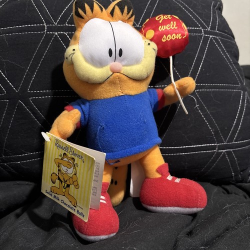 Garfield Get Well Soon Balloon Stuffed Plush Soft Toy Vintage | eBay