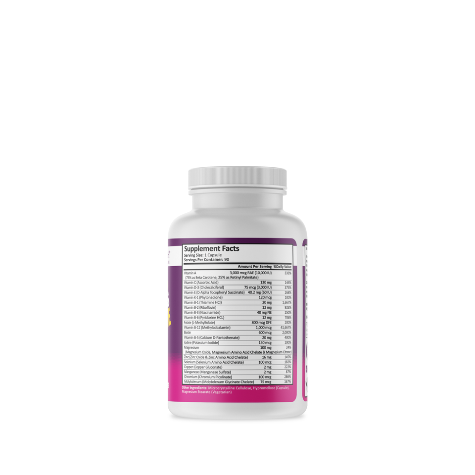 ProCare Health | Bariatric Multivitamin | Capsule | Iron Free | 90 ...