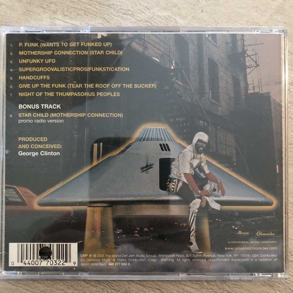 Parliament Mothership Connection CD 2003 Mercury Bonus Track George ...