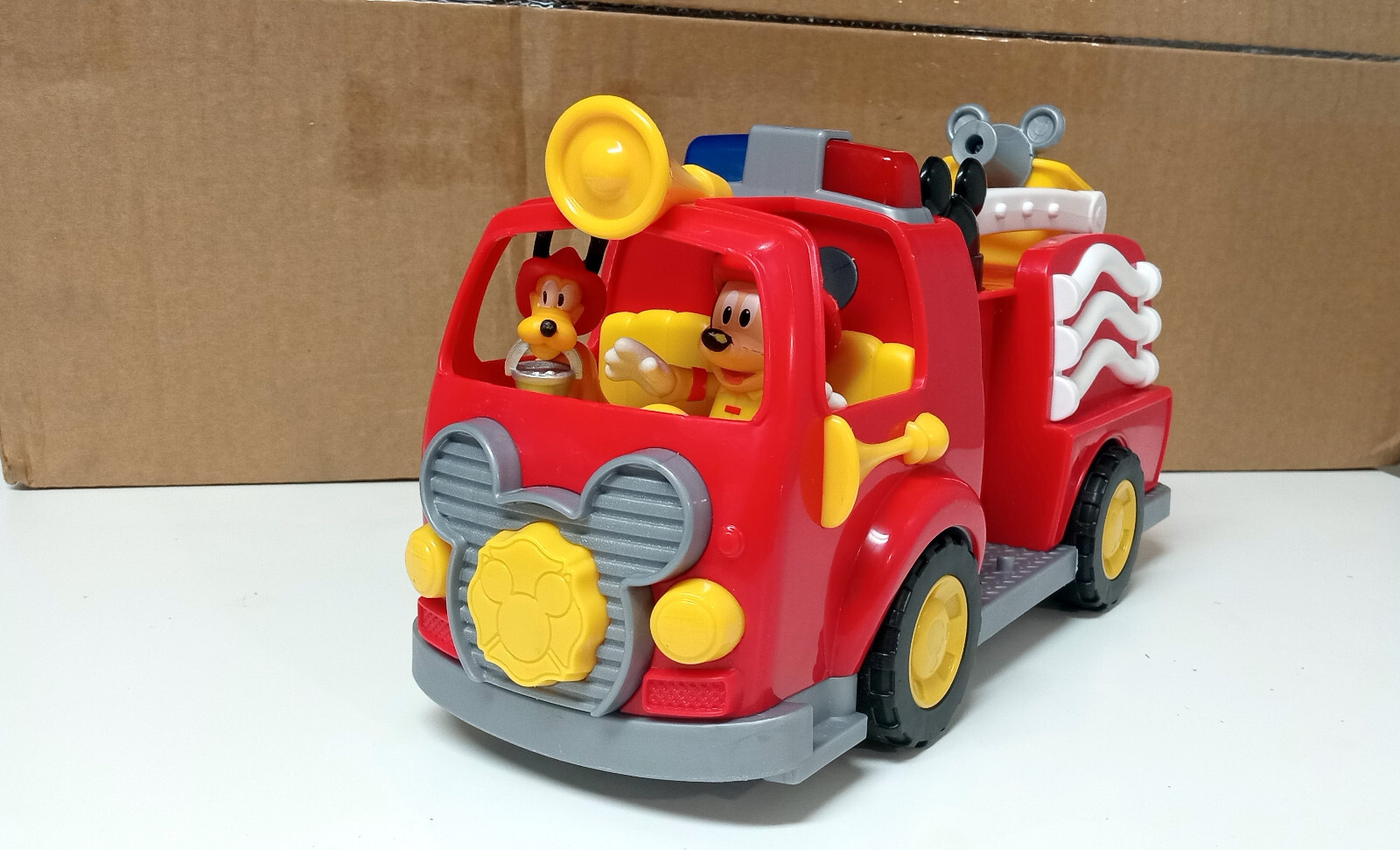 Disneys Mickey Mouse Fire Engine Fire Truck Toy With Lights And Sound ...