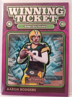 Aaron Rodgers 2021 Panini Contenders Winning Ticket #WT-ARO Packers | eBay