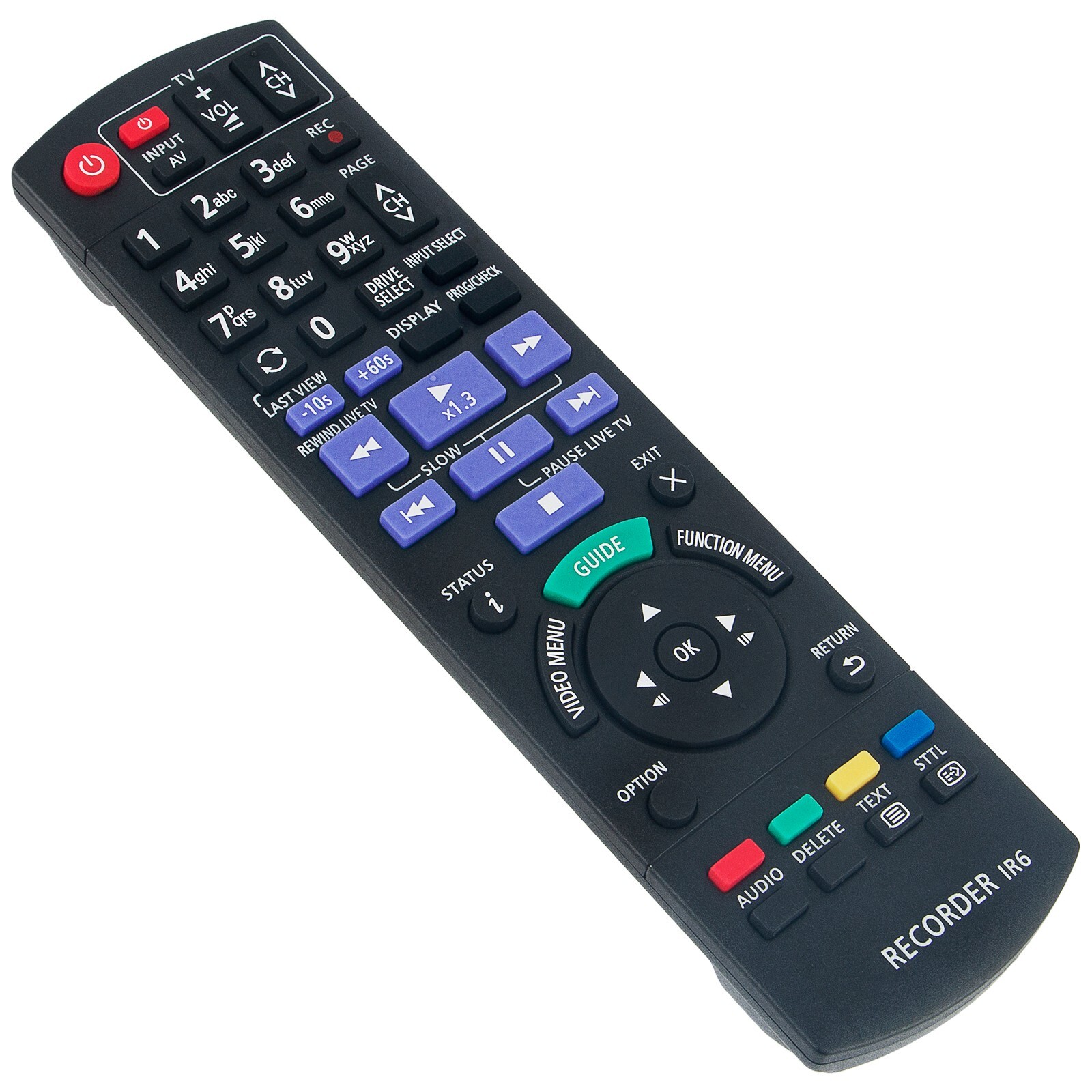 N2QAYB001078 Remote Control For PANASONIC BLU-RAY DMR-BWT460 DMR ...