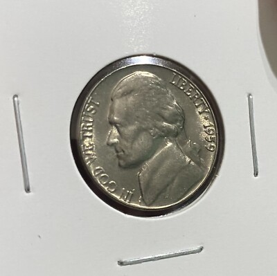 1959 No Mint Mark Jefferson Nickel Uncirculated | eBay