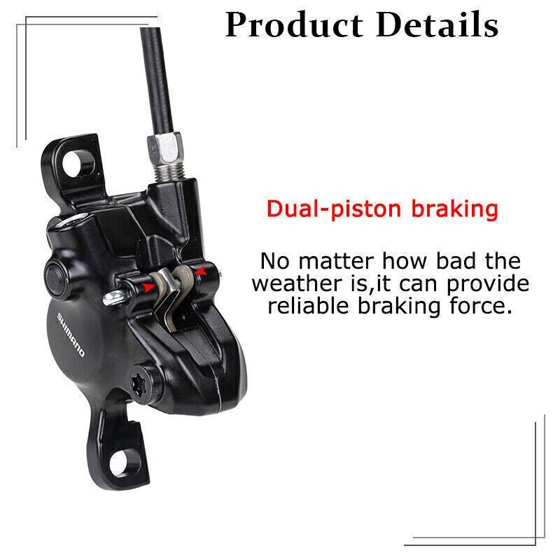 Shimano MT200 Hydraulic Disc Brakes Bicycle MTB bicycle brake Set 850 ...