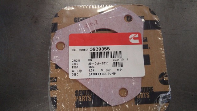 3939355 Cummins Fuel Injection Pump Gasket NOS for sale online | eBay