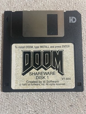 Rare Doom The Classics Collection - Special / Collector's - Floppy Disk ...
