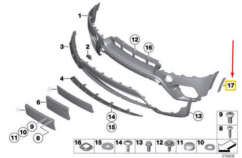 BMW X5 E70 FRONT SIDE MARKER LIGHT SET 7274433 63147274433 NO DUTY TO ...