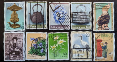 Japan Japanese stamp - 10 stamps from 1970s-1980s | eBay
