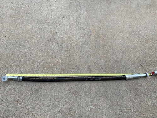 CAT Caterpillar XT-3ES Hydraulic Hose 1E0736 straight + 90 degree 53 ...