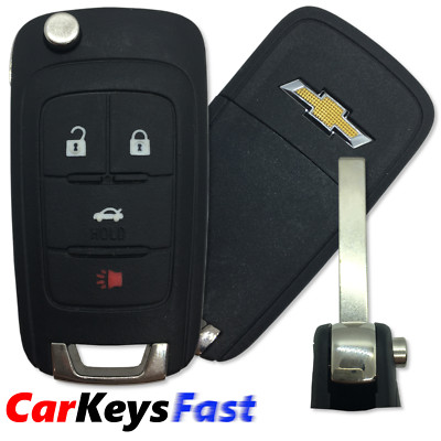 OEM 2012-2017 CHEVROLET SONIC REMOTE FLIP KEY FOB KR55WK5007 | eBay