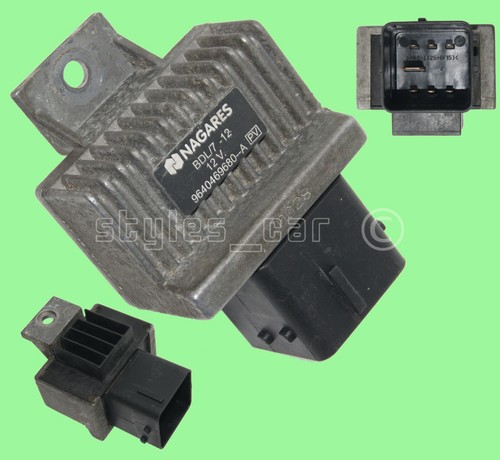 9640469680 Peugeot Renault Nissan Vauxhall Opel 7-Pin Glow Plug Relay ...