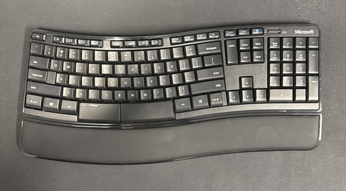 Microsoft Sculpt Comfort Ergonomic Wireless Keyboard KGR1173 Without ...