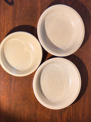 Vintage Fiestaware Light Yellow Bowls Fiesta (3) Pieces | eBay