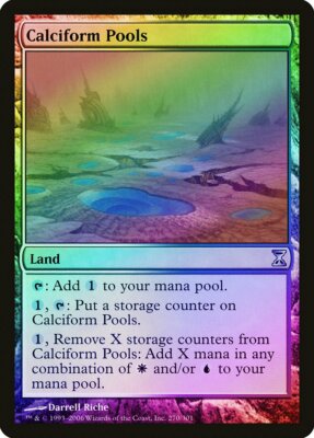 Calciform Pools FOIL Time Spiral PLD Land Uncommon MAGIC MTG CARD ...