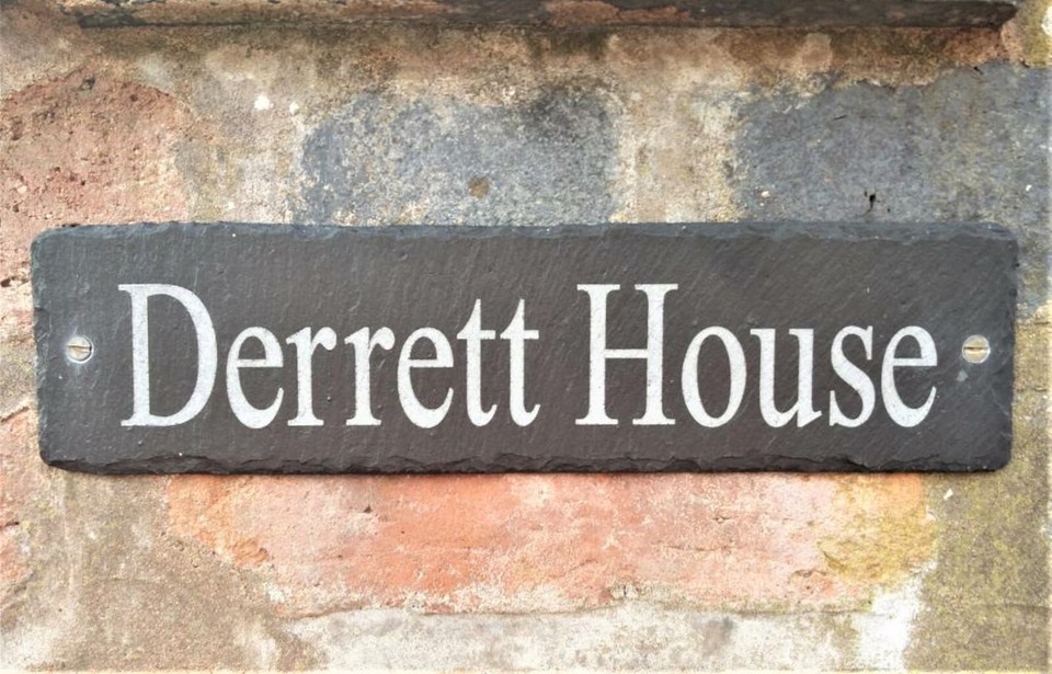 House Sign Large & Small Sizes Personalised Sign Door Name Number ...