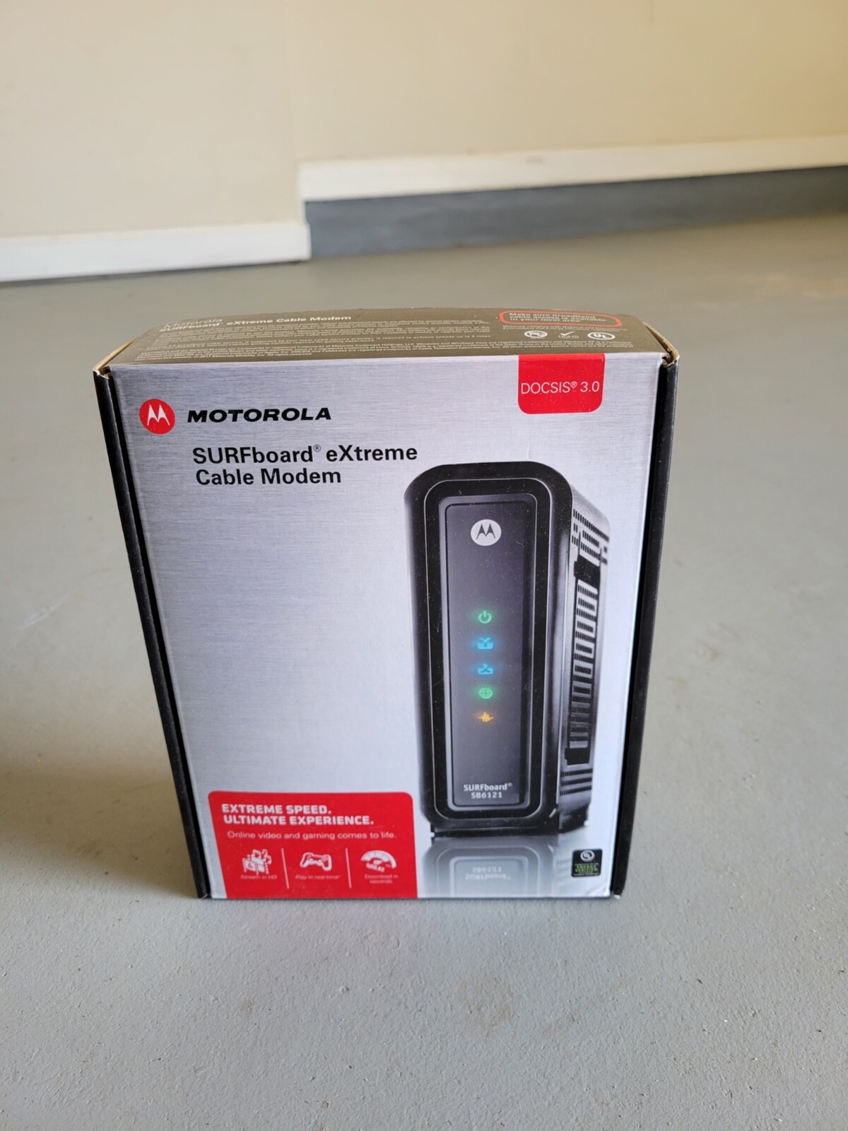 Motorola SURFboard eXtreme Cable Modem SB6121 DOCSIS 3.0 | eBay