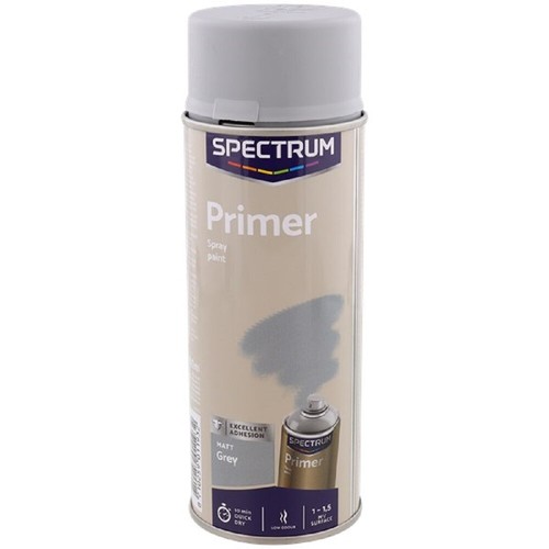 Spectrum Primer Grundierung Spray Grau Haftprimer Holz Stein Kunststoff ...