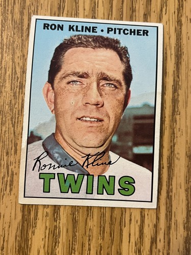 1967 Topps Ron Kline Minnesota Twins #133 - C2 | eBay