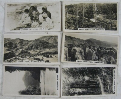 Lot of Antique Three Castles Cigarettes Cards Beautiful New Zealand | eBay