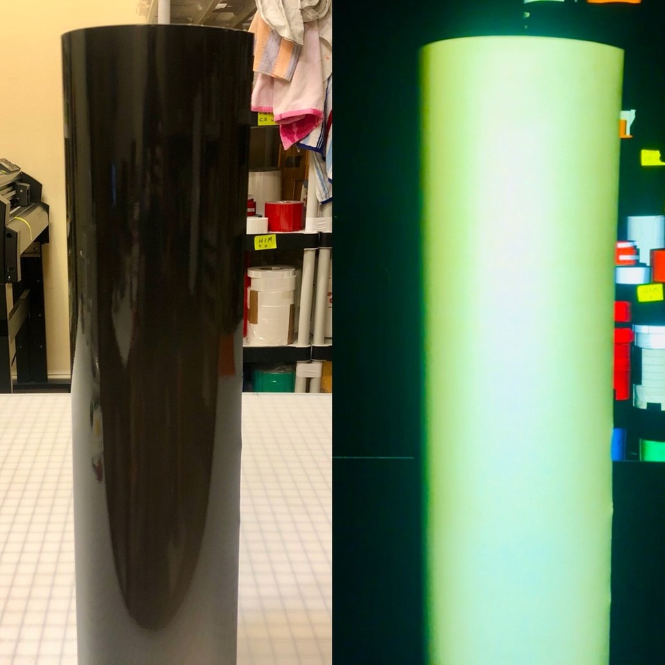 Reflective Shadow Chevron Black/White Ghost Decal Oralite RA Engineer ...