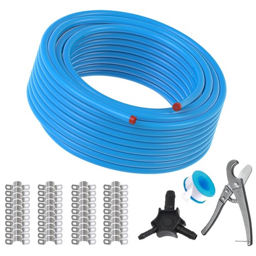 Compressed Air Piping System 3/4 inch x 200 Ft Tubing, Shop Air Line ...