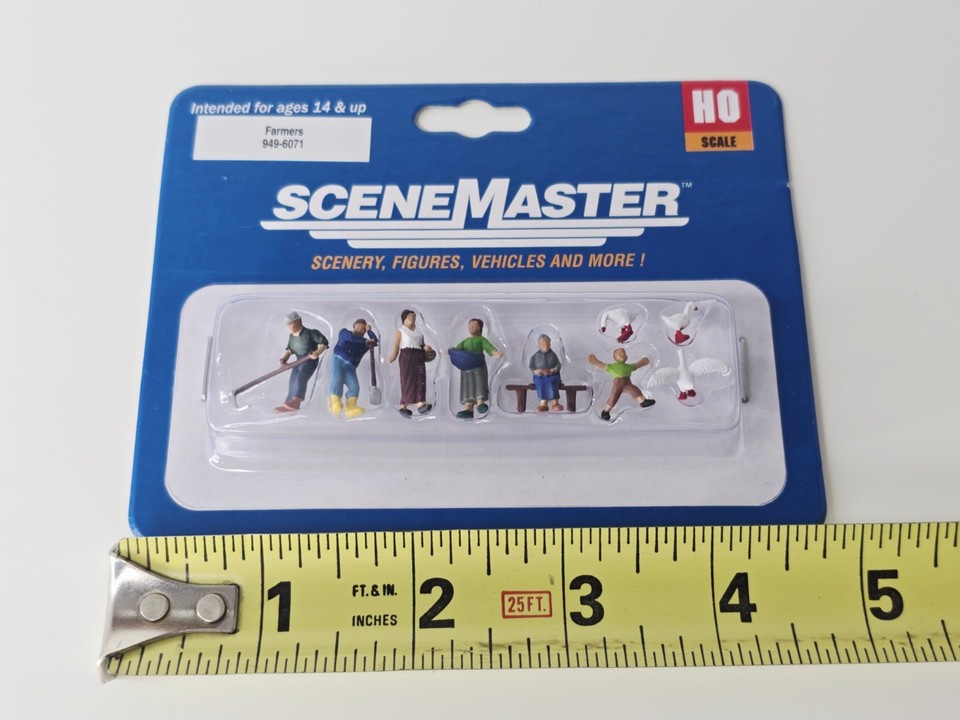 Walthers - SceneMaster - Ho Scale - Farmers Figures #949-6071 | eBay