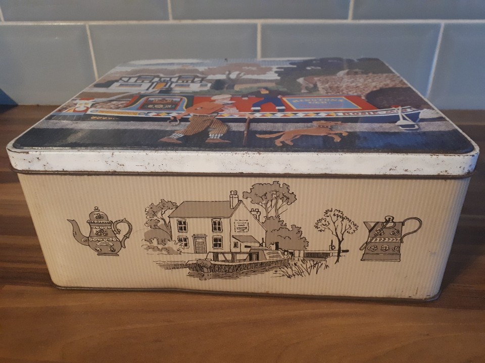 Vintage Ringtons Barge Boat Biscuit Tin | eBay