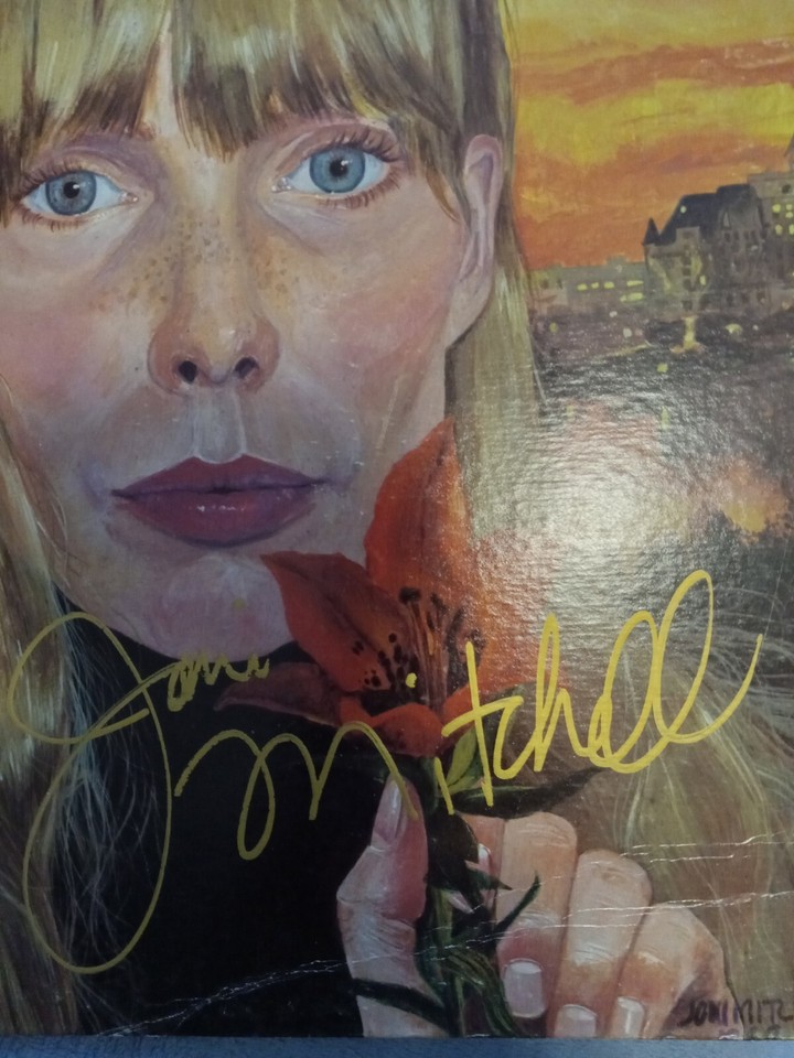 Joni Mitchell / Clouds - scarce Autographed Vinyl in near near mint ...