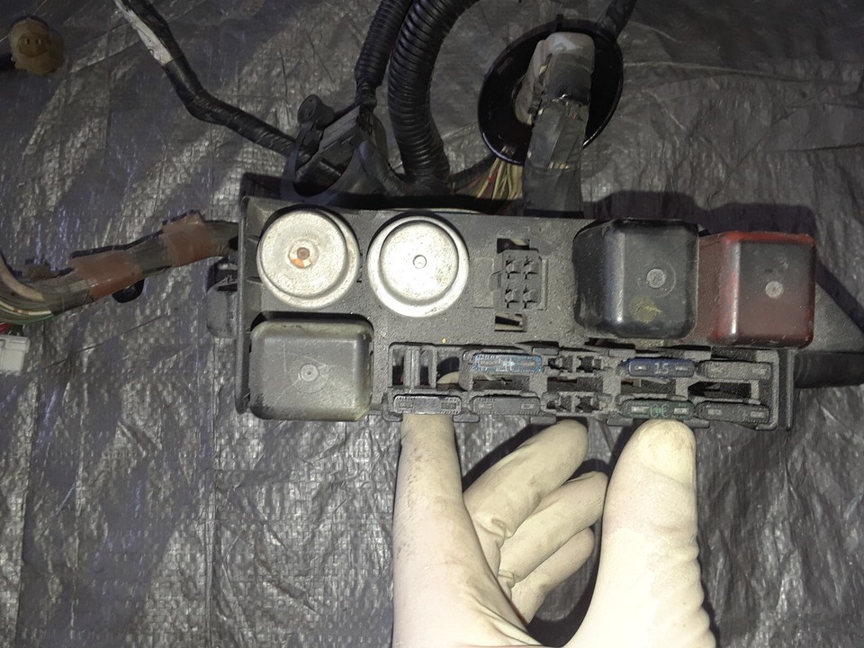1985-1989 Toyota MR2 FRONT WIRE LOOM HARNESS CHASSIS BODY COMPLETE FUSE ...