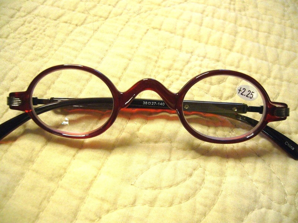 Men's Reading Glasses 1.00 ~ 6.00 Small Roundish John Lennon Reading ...
