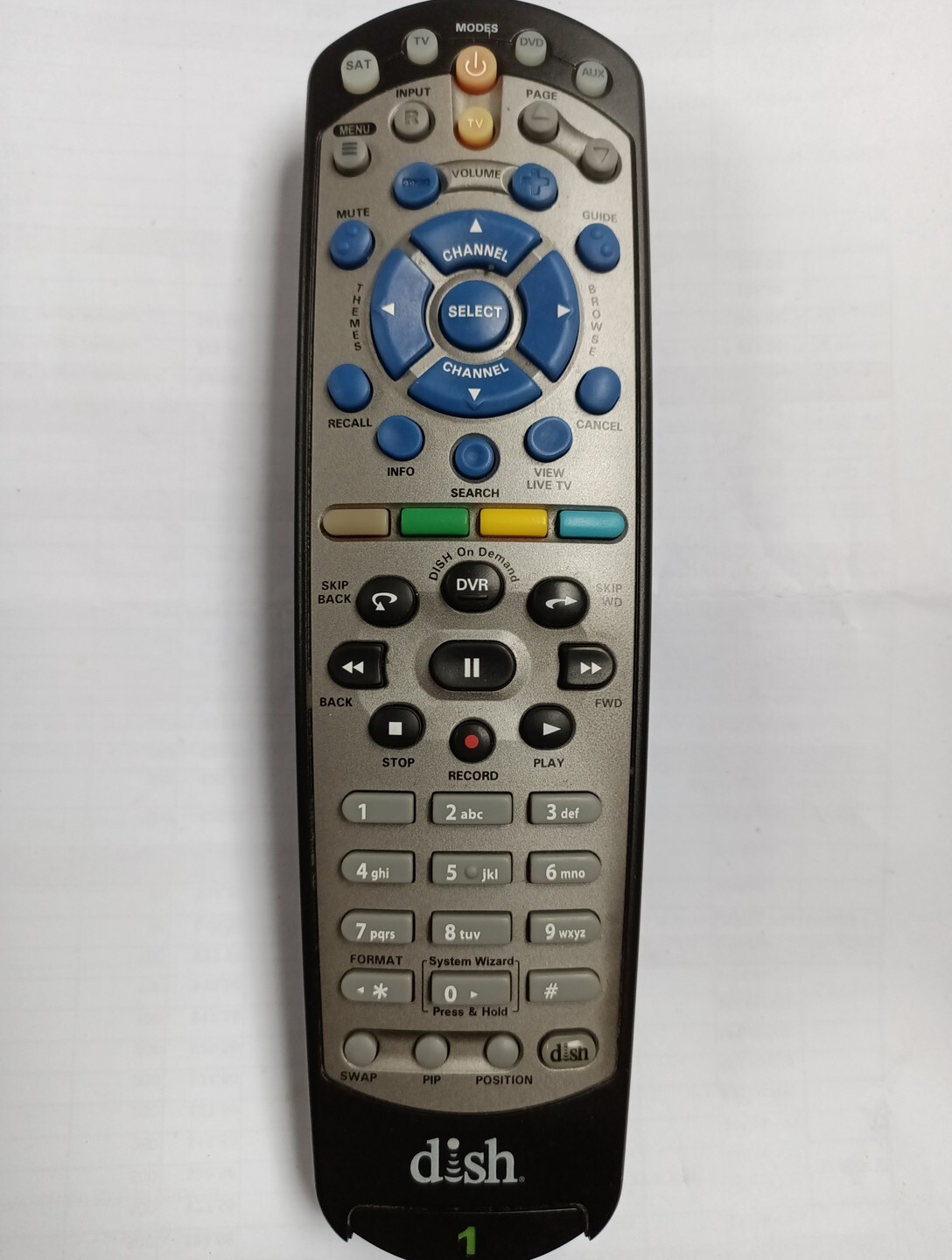 Tested Working Dish Network Genuine 20.1 IR Remote Control EchoStar ...