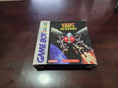 Yars' Revenge (Nintendo Game Boy Color, 1999), complete in box, Nice ...