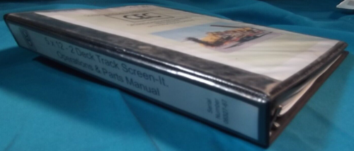 Cec 5X12 2 Ponte Schermo Operatore Operazione & Cura Manuale Libro | eBay