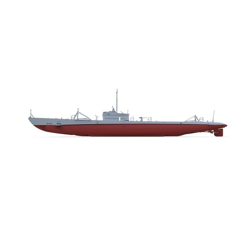 1/72 USN Cachalot Class Submarine Full Hull Military Model Kit ...