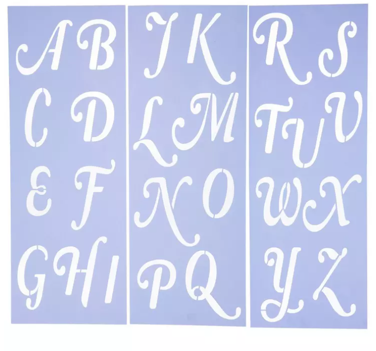 Stencils Alphabet Various Styles New Priced Each | eBay
