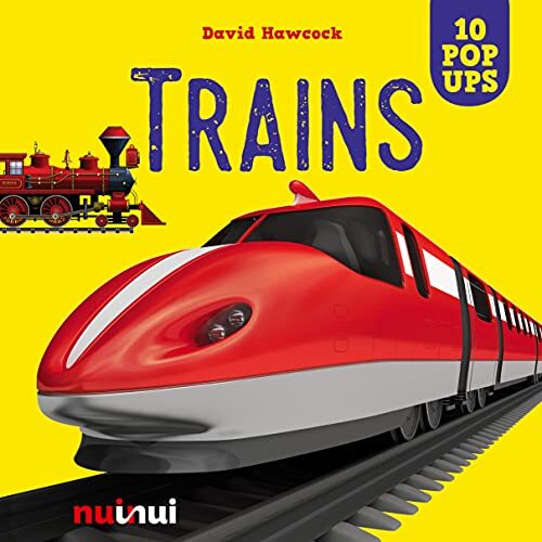 10 Pop Ups: Trains by Hawcock, David Hardback Book The Fast Free ...