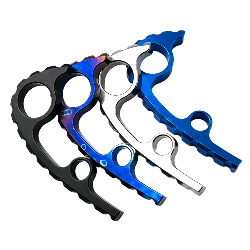 Back Spacer Titanium Alloy Spine Keel Shank Folding Cutter For Spyderco ...