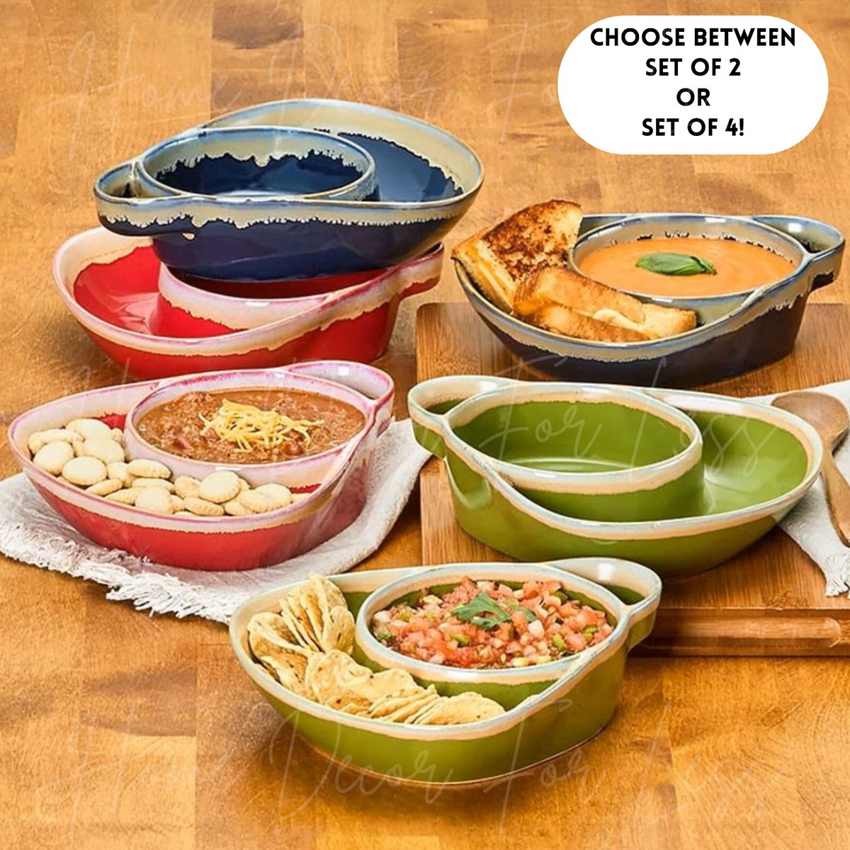 Stoneware Soup Bowls