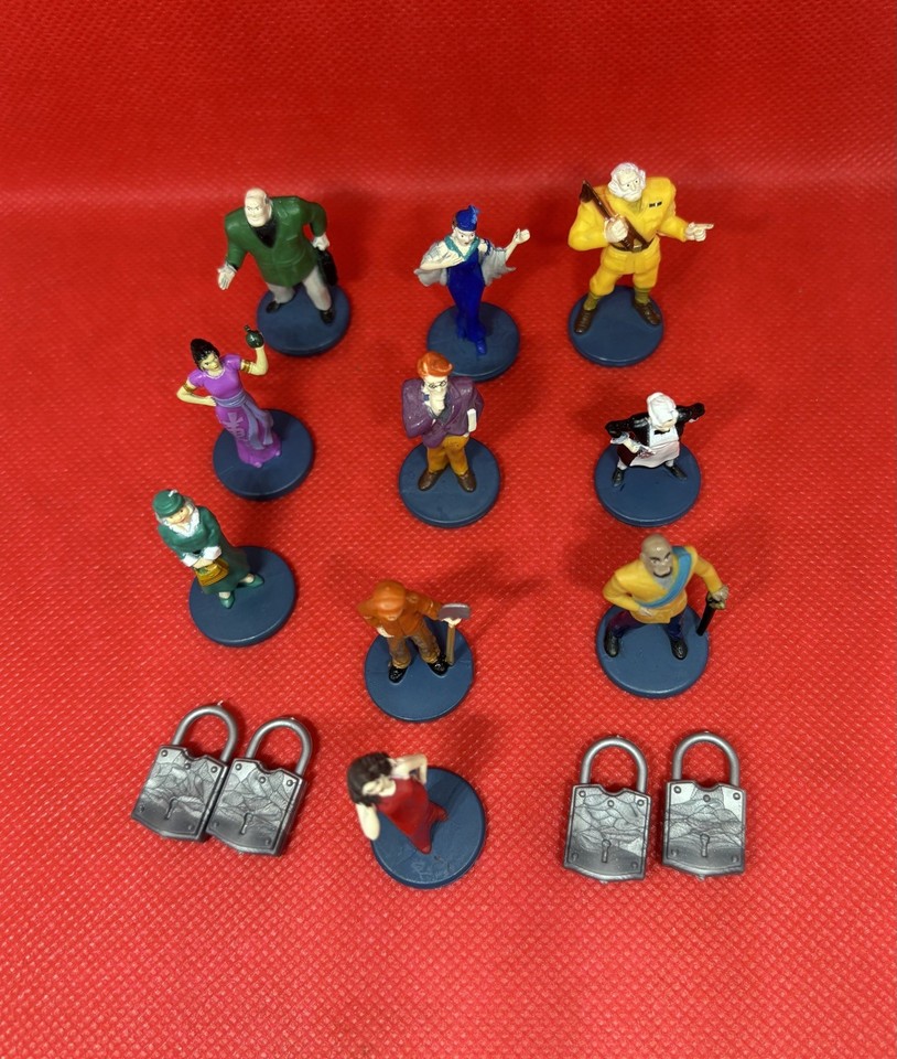 CLUE DVD BOARD GAME SUSPECT PAWNS **COMPLETE SET** | eBay UK