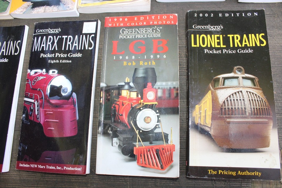 13 Greenberg & TM Lionel LGB Marx American Flyer MTH Pocket Guides | eBay