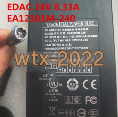 1PC NEW 24V8.33A FTB-500-QTR power adapter EA12101M-240 four-pin | eBay