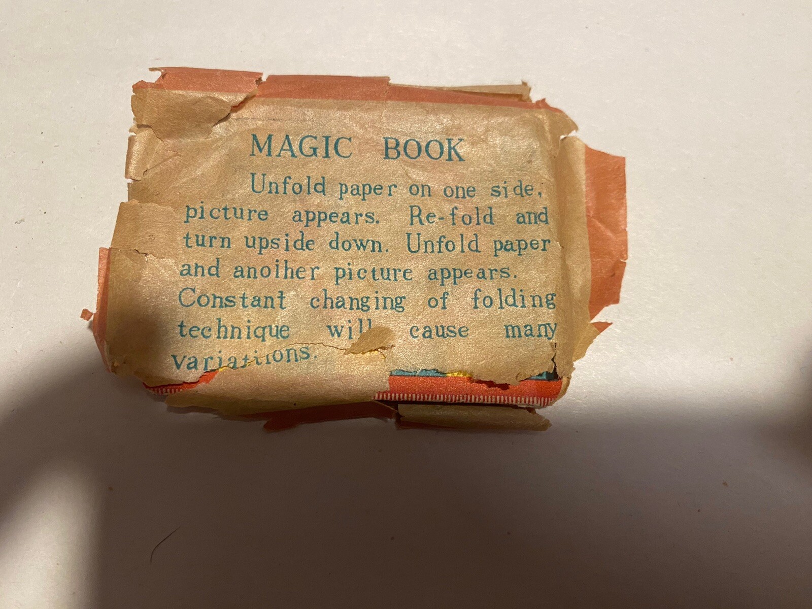 Very Rare Magic Trick Tiny Magic Book Very Fragile | eBay