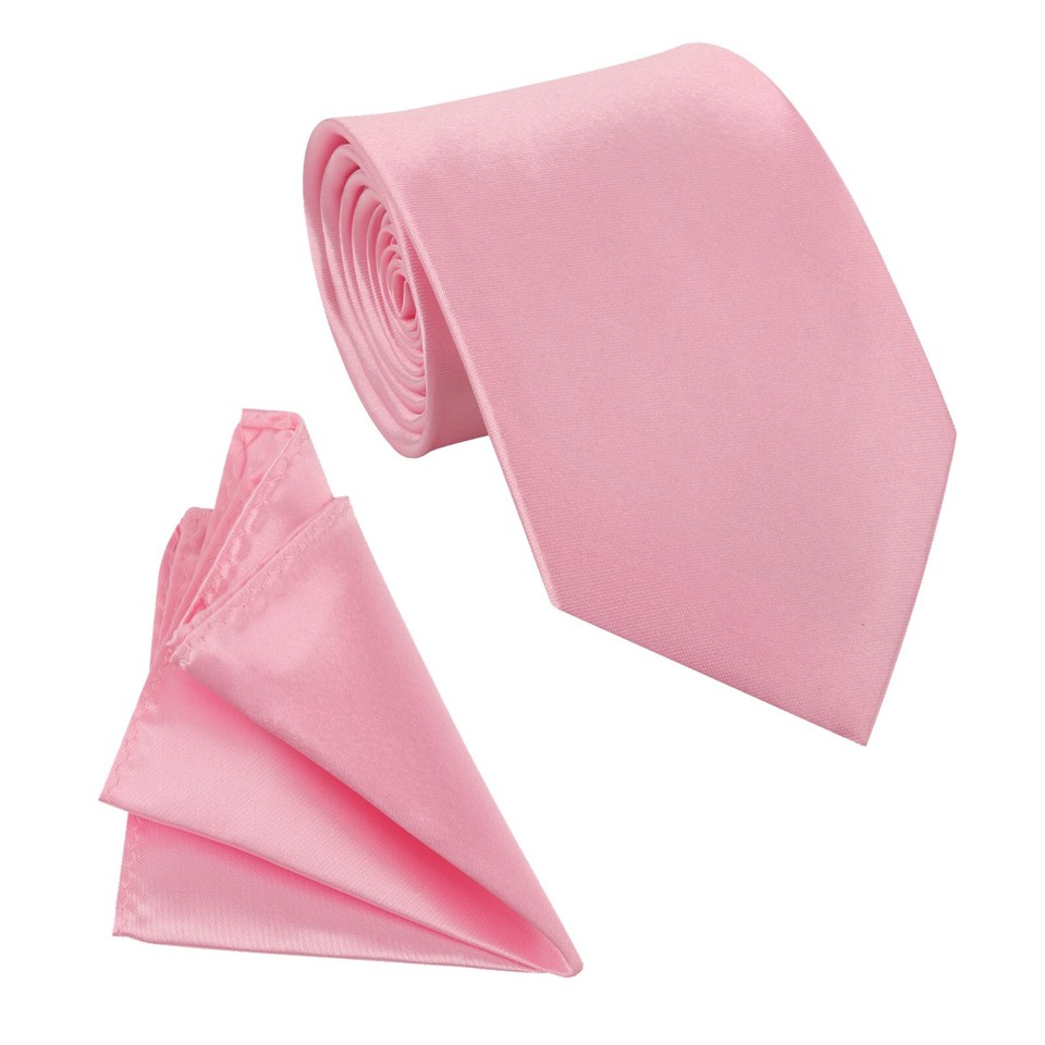 Classic Men’s Neck Tie and Handkerchief Set for Professional And Casual ...