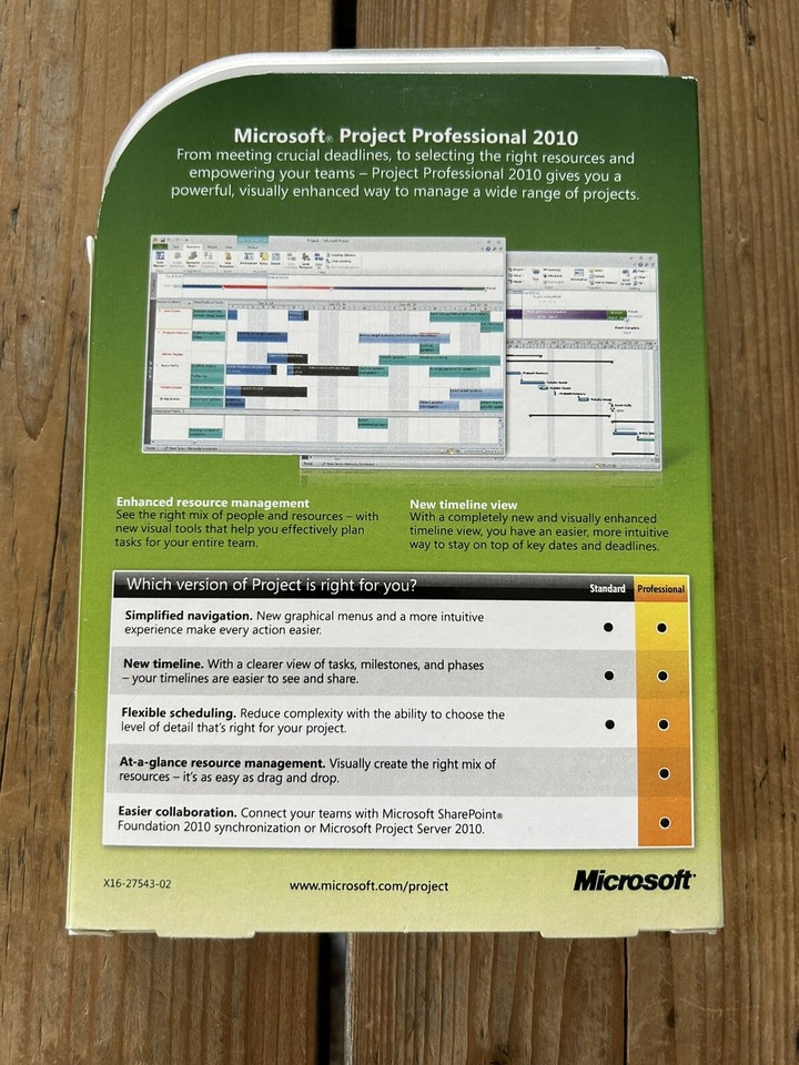 MS Project Professional 2010, Retail in Englisch, Vollversion mit MwSt-Rechnung | eBay UK