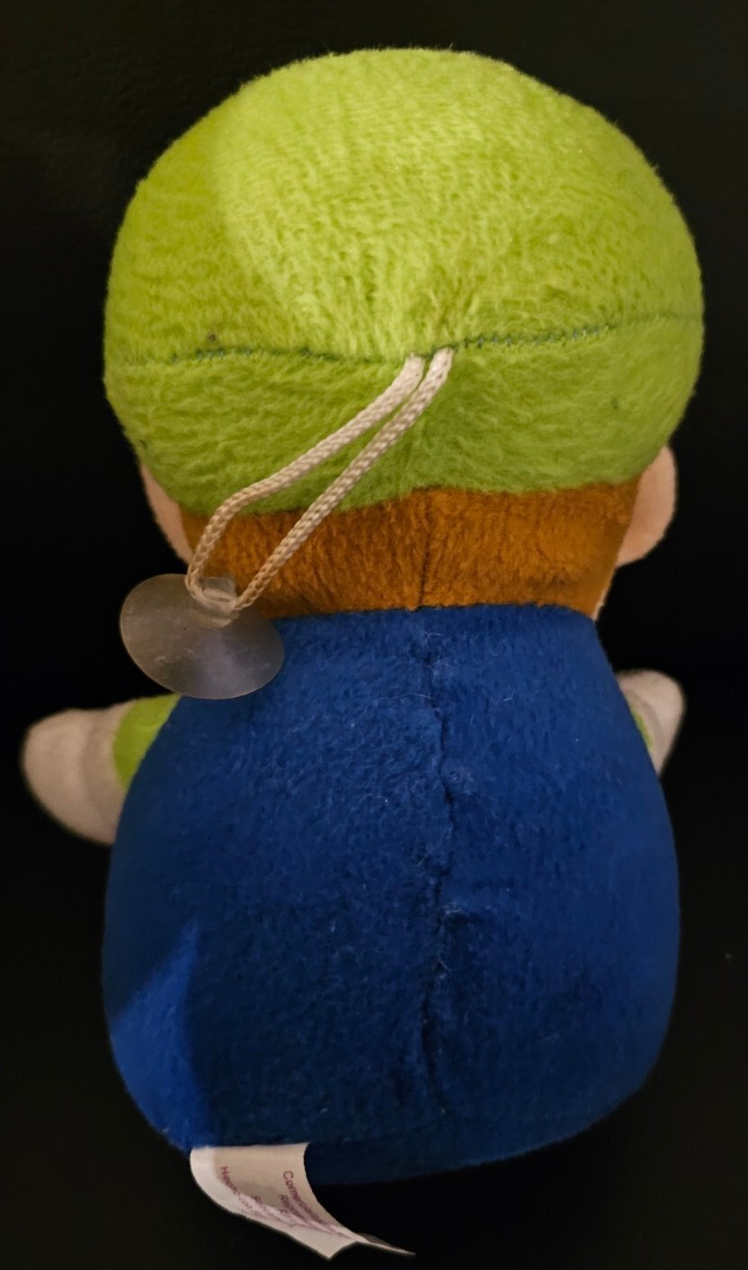 Super Mario Bros Mario Disguised As Luigi Soft Toy Plush 20cm Green | eBay