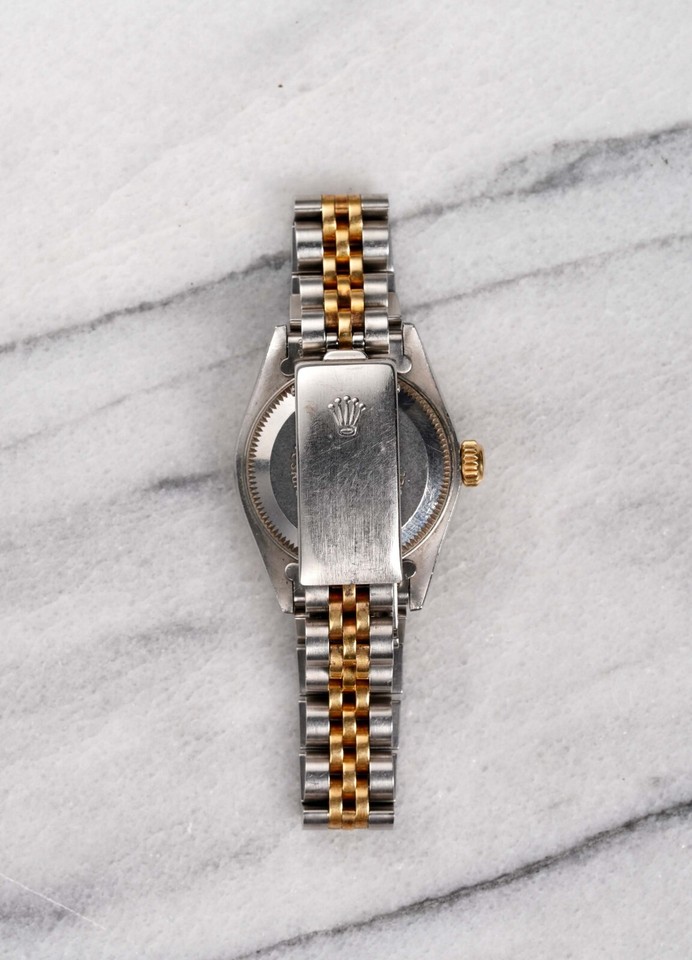 Rolex Ladies Datejust 90s Ref 69173 Automatic Gold Two Tone Champagne ...