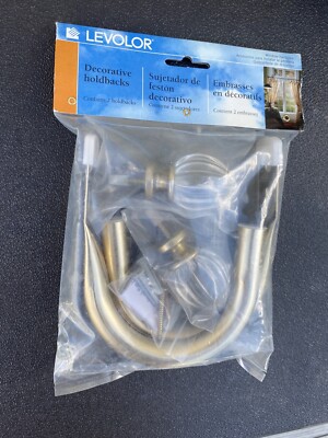 Levolor Decorative Holdbacks Pair in packaging | eBay