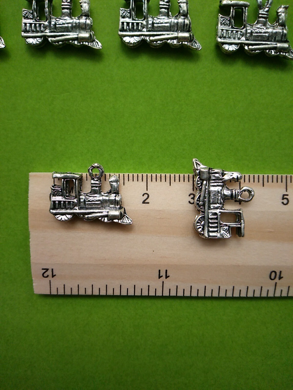 10 Train Pendants Charms Bulk DIY Jewellery Making Necklace Bracelet ...