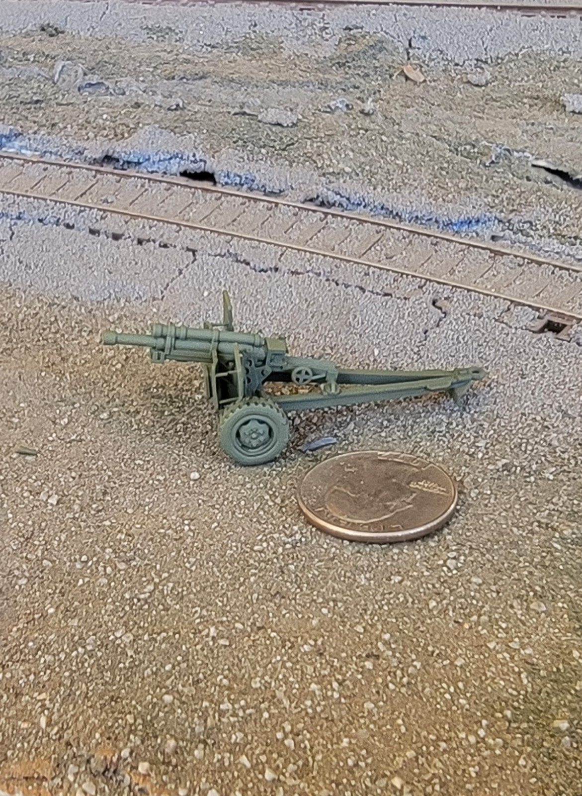 One HO 1/87 scale M2 105mm Howitzer ver. 1 | eBay