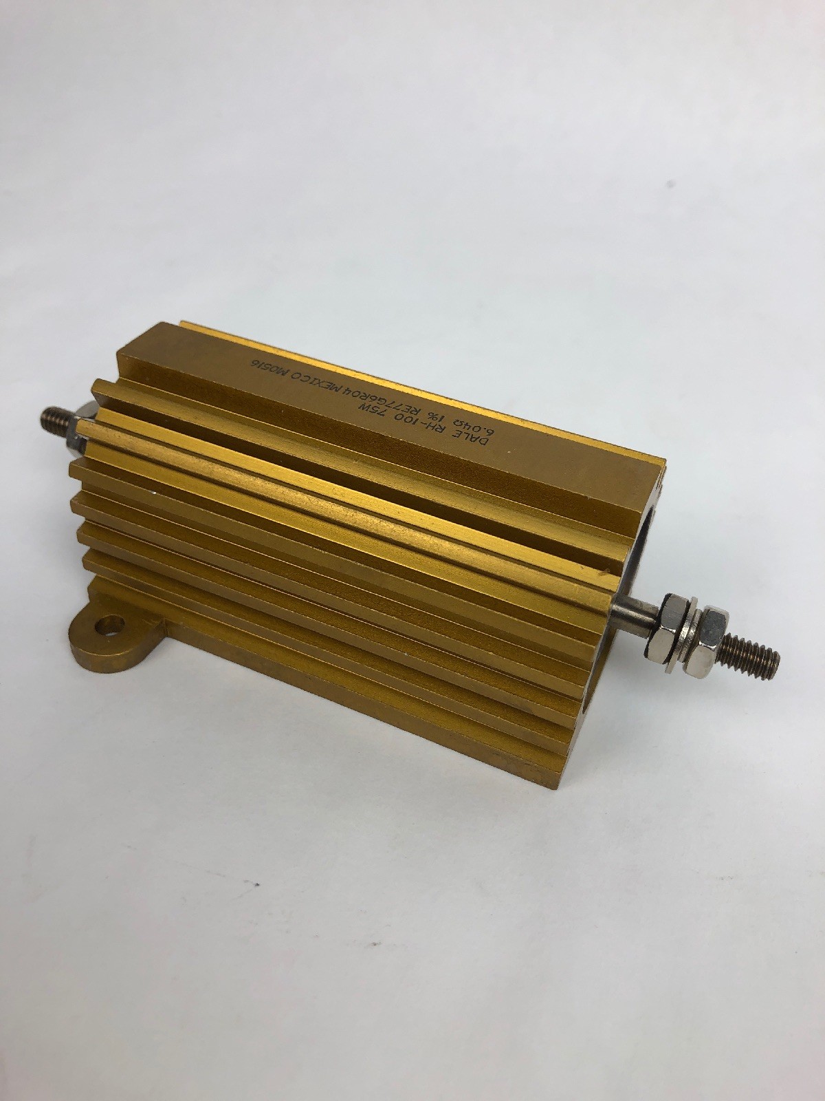 DALE RH-100 75W 6.04 OHMS 1% POWER RESISTOR NNB - Fast Free Shipping | eBay